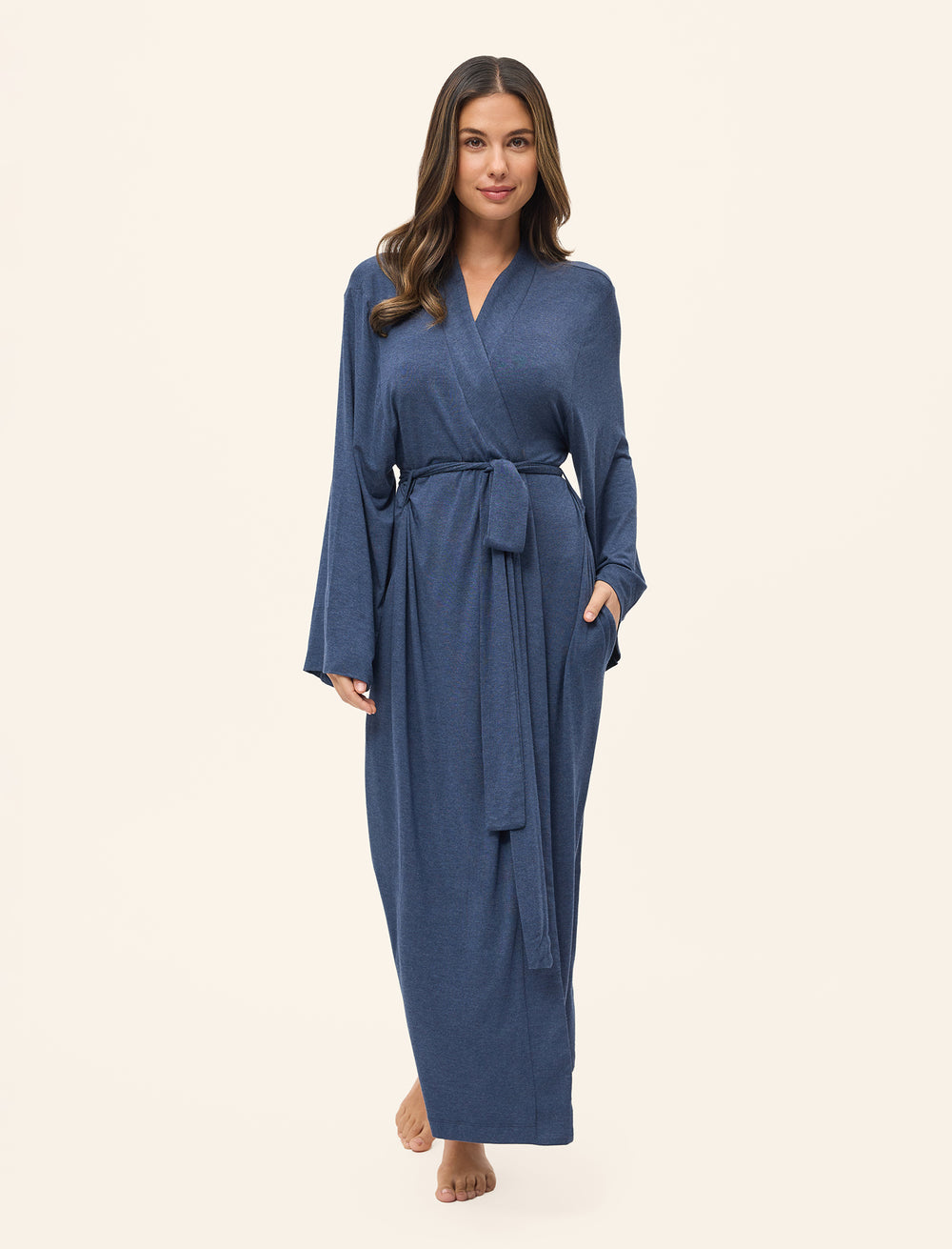 Kate Modal Soft Maxi Robe