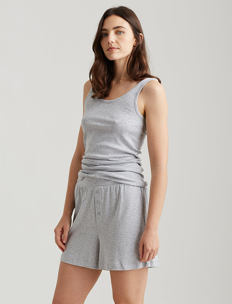 Pia Cotton Modal Singlet – Papinelle Sleepwear AU