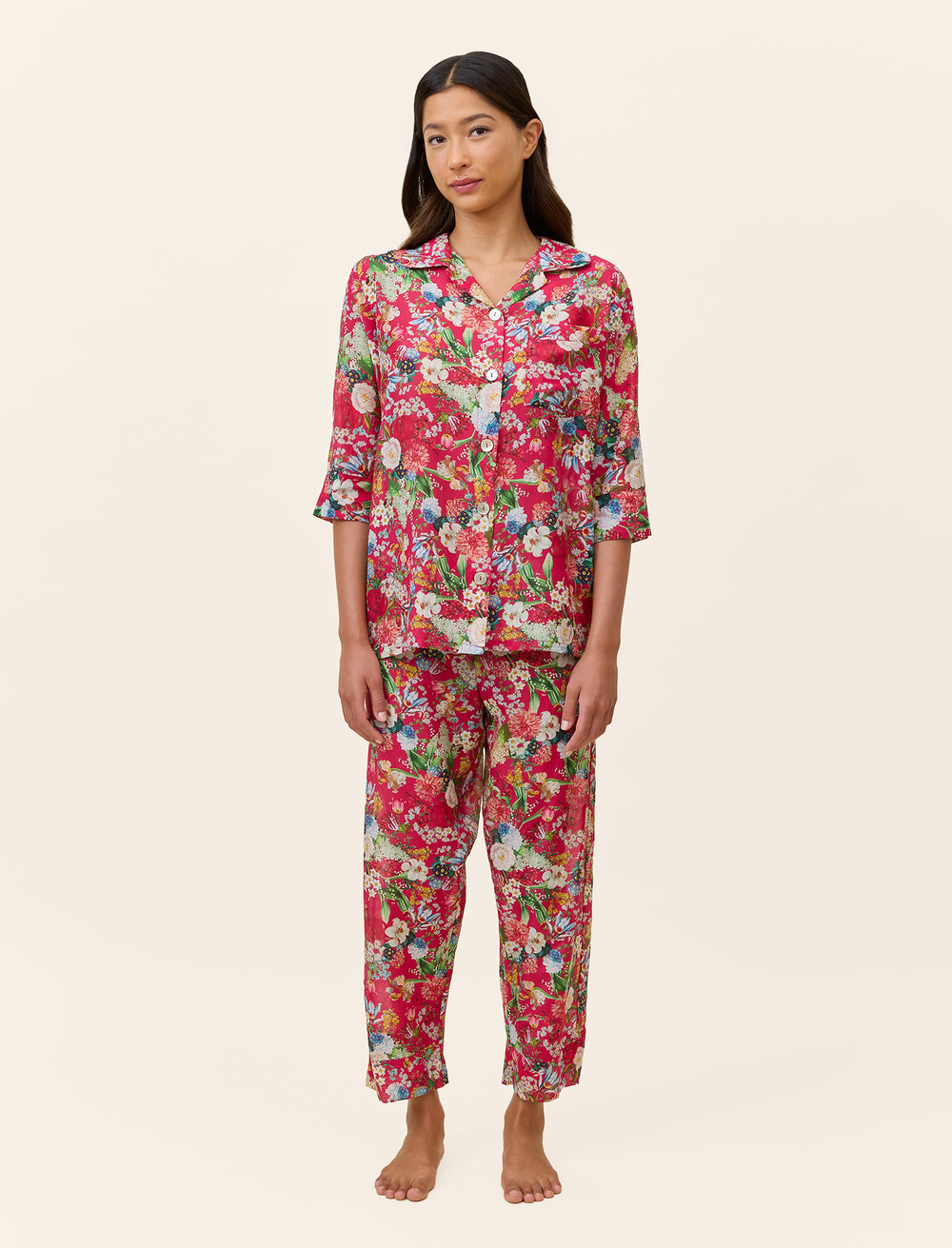 Holly Crop PJ Set