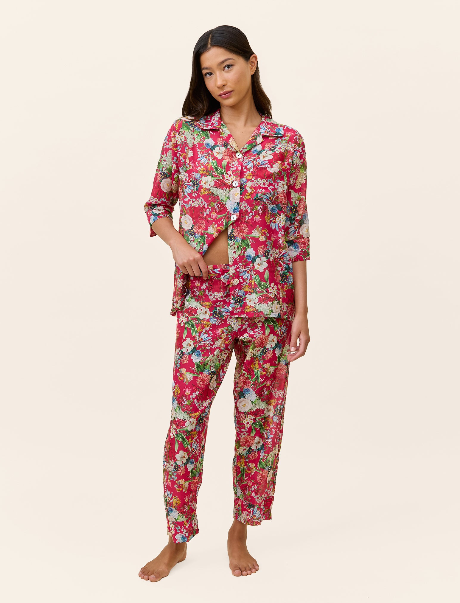 Holly Crop PJ Set