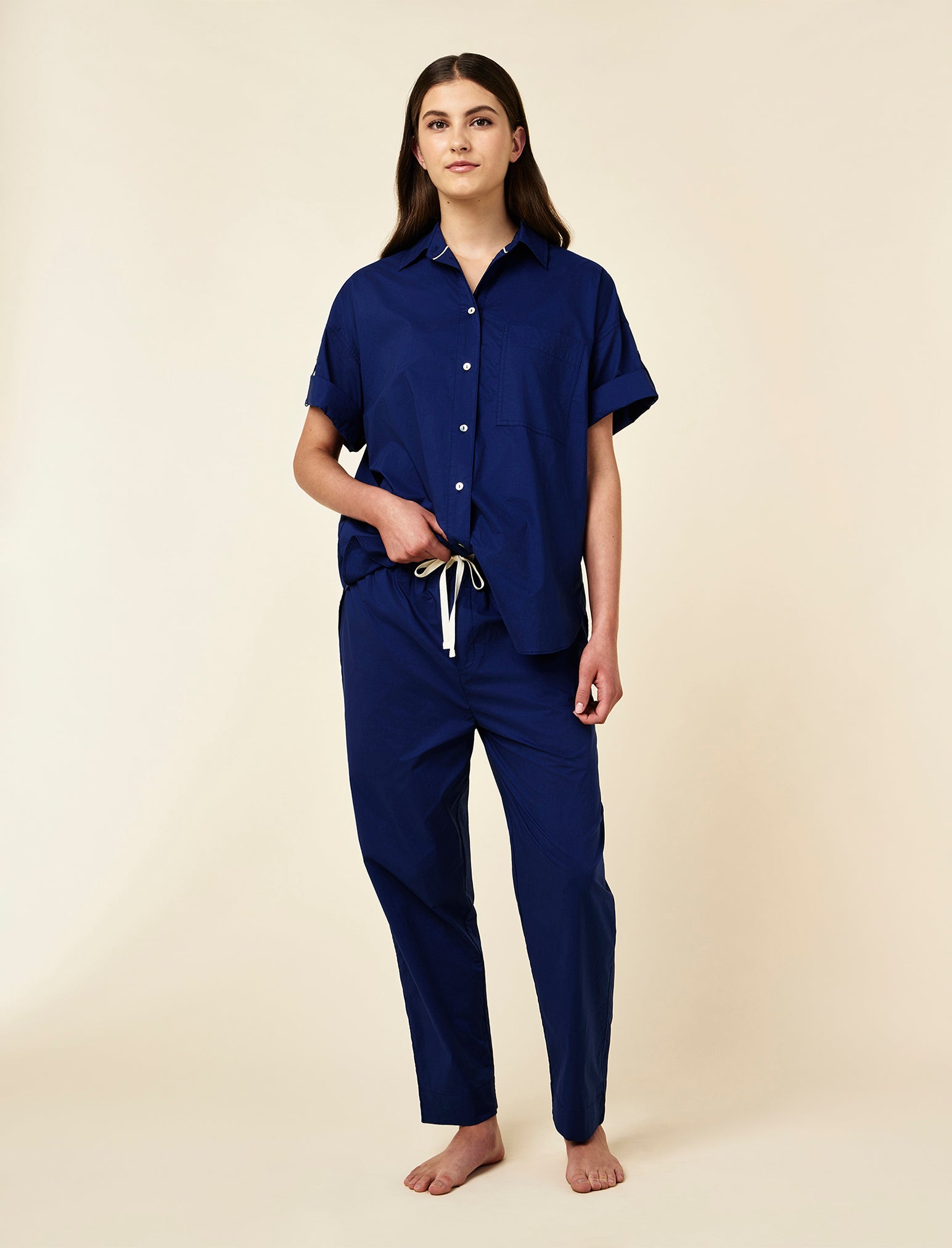 Tyler Cotton Full Length PJ Set